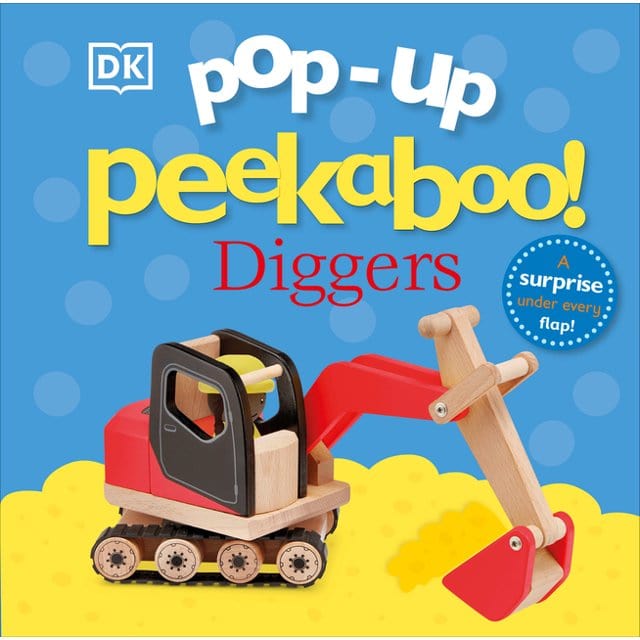 DK Pop-Up Peekaboo! Diggers – Timeless Toys Chicago