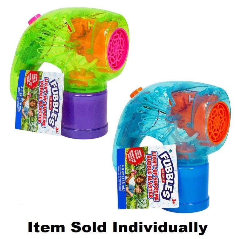 Fubbles Light Up Supreme Bubble Blaster (Assorted Colors) – Timeless ...
