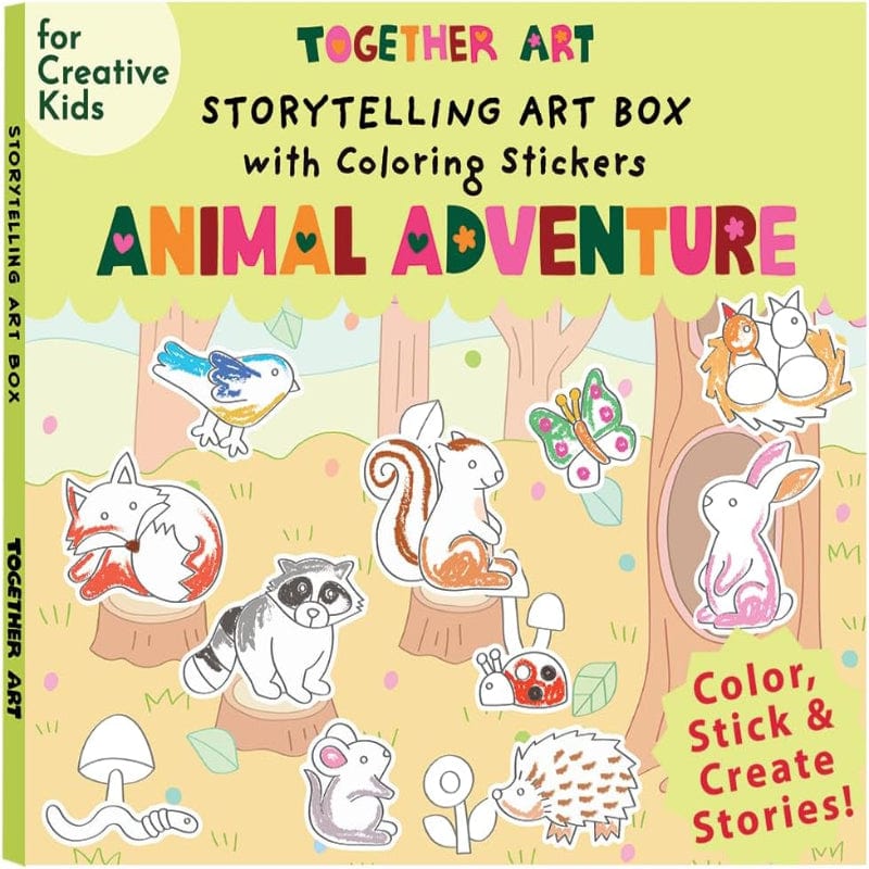 Animal Adventure Storytelling Sticker Box – Timeless Toys Chicago